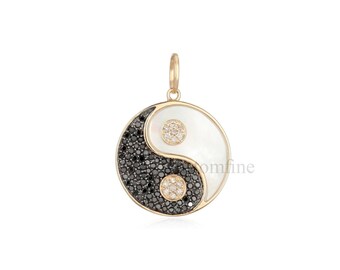 Ying Yang Necklace - Etsy