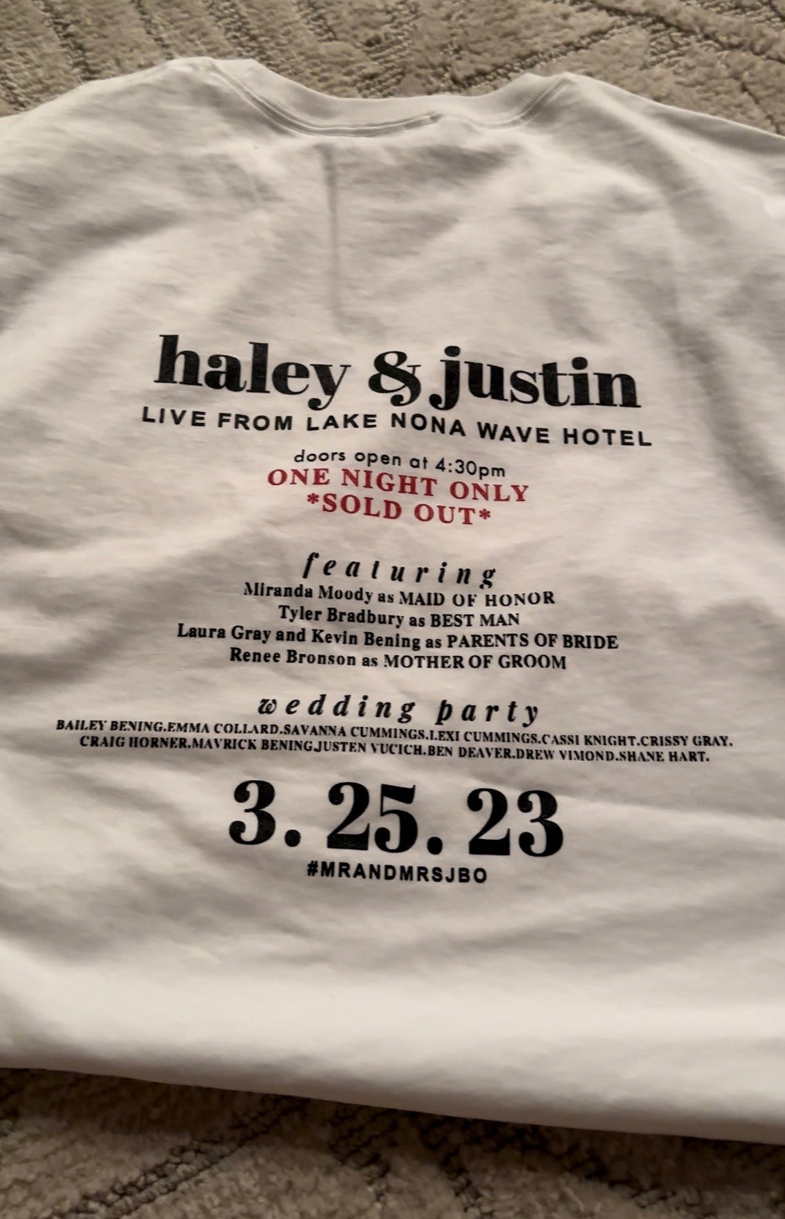 Wedding T-shirt Merch Design - Etsy