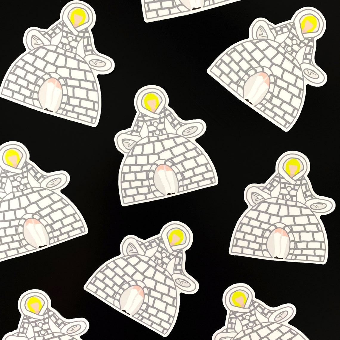 Igloo Dress Movie Sticker - Rome Dreams Kids Movie Stickers - Etsy