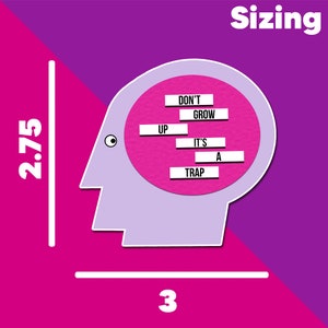 Billy Head Sticker - 90s Game Show - Retro Nostalgia - Etsy