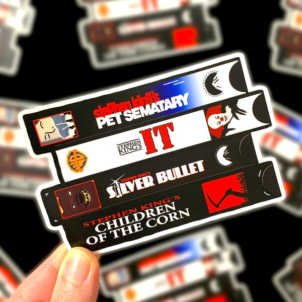 Movie Vhs Stickers - Etsy