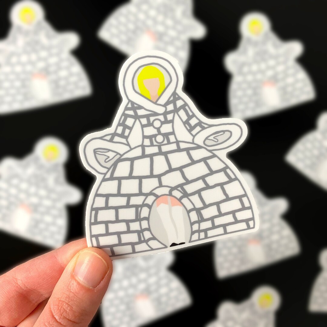 Igloo Dress Movie Sticker - Rome Dreams Kids Movie Stickers - Etsy