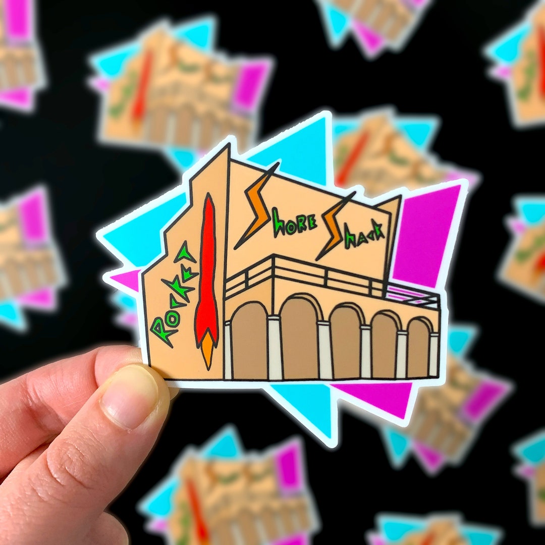 Shore Restaurant Themed Rocket Sticker Reggie Otto 90s Nostalgia ...