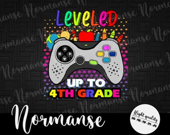 Leveled up Pre K Svg - Etsy
