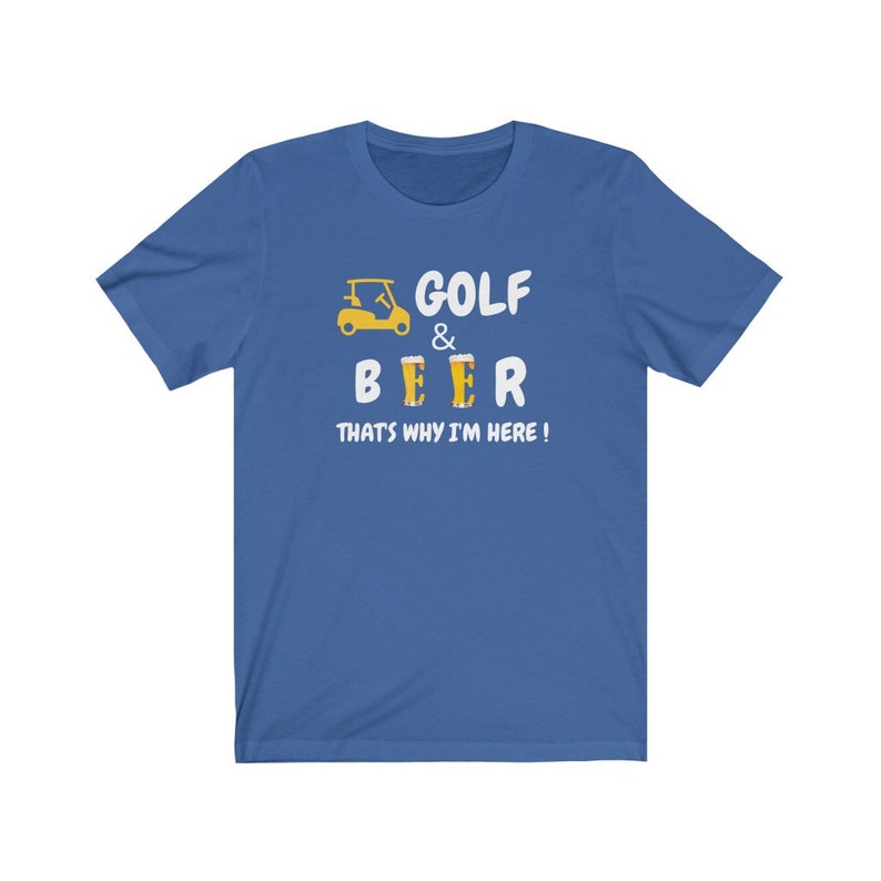 Golf & Beer Tshirt Funny Golfing T Shirts Drinking Alcohol - Etsy