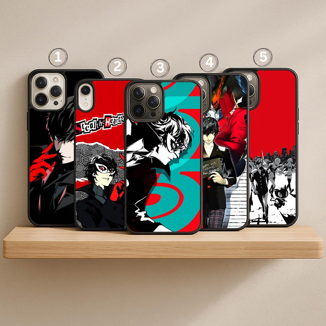 Persona 5 Phone Case | iPhone 17, 16, 15, 14, 13 Pro Max & Samsung S25 ...