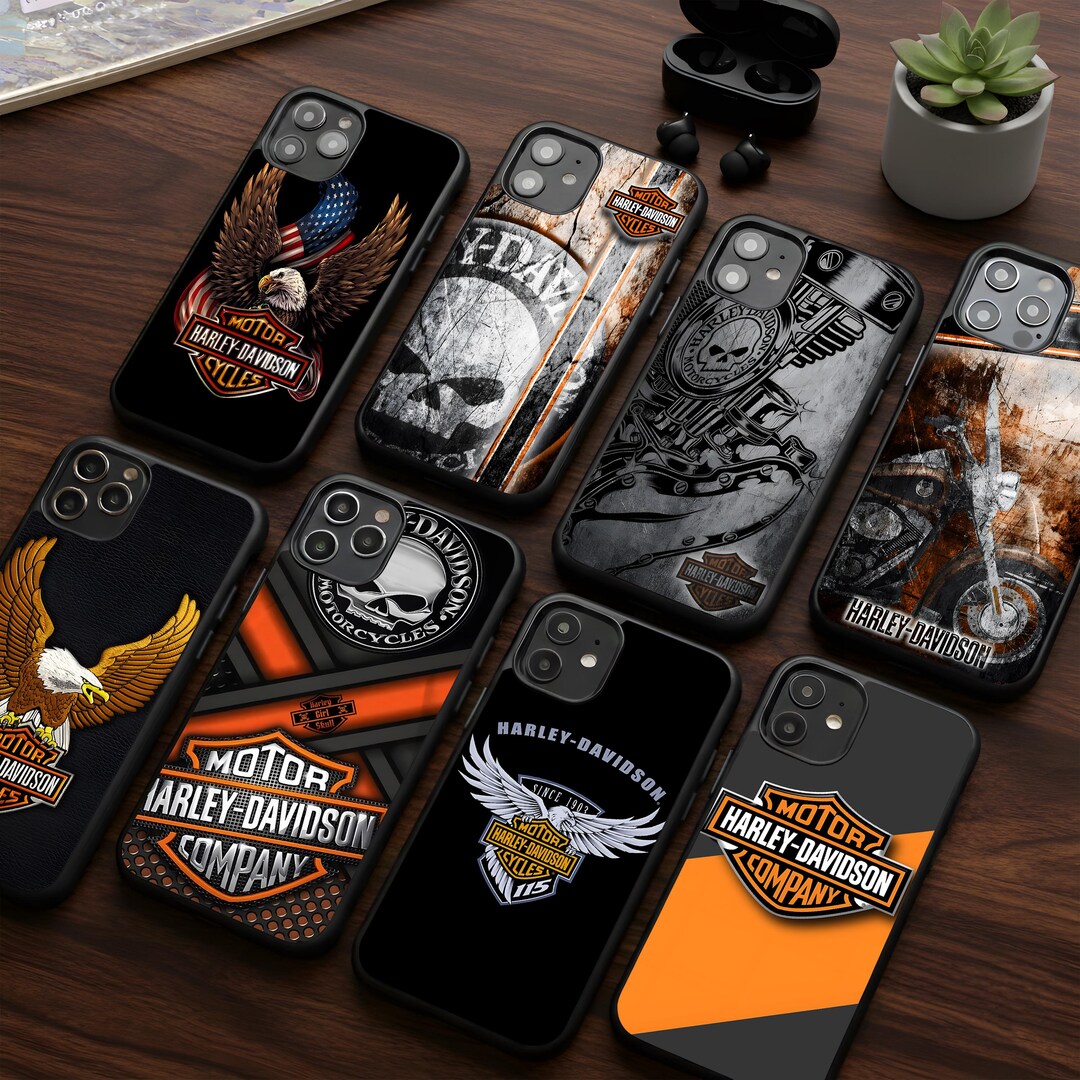 Motorcycle Phone Case iPhone 17, 16, 15, 14, 13 Pro Max & Samsung S25 ...