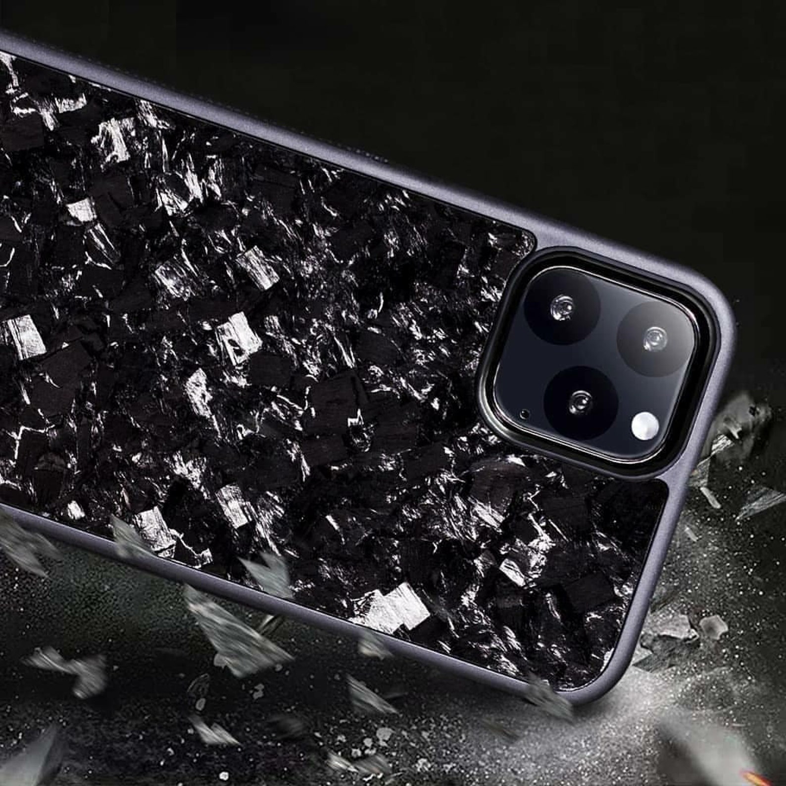 Real Forged Carbon Fiber Phone Case For Iphone 11 11 Pro Etsy Denmark