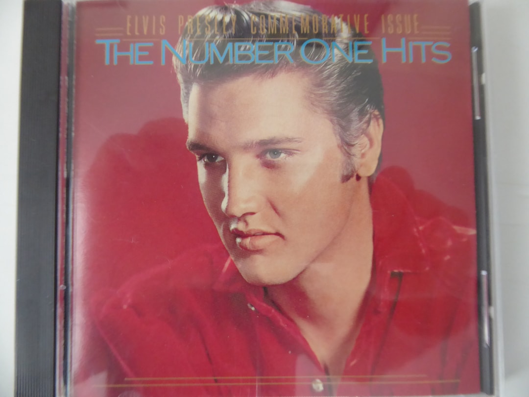 Elvis Presley the Number One Hits CD - Etsy