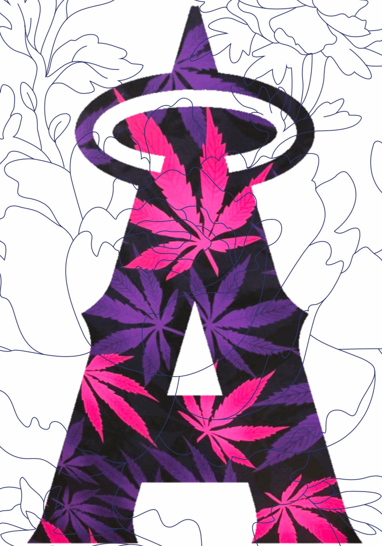 Angels Inspired Weed PNG - Etsy