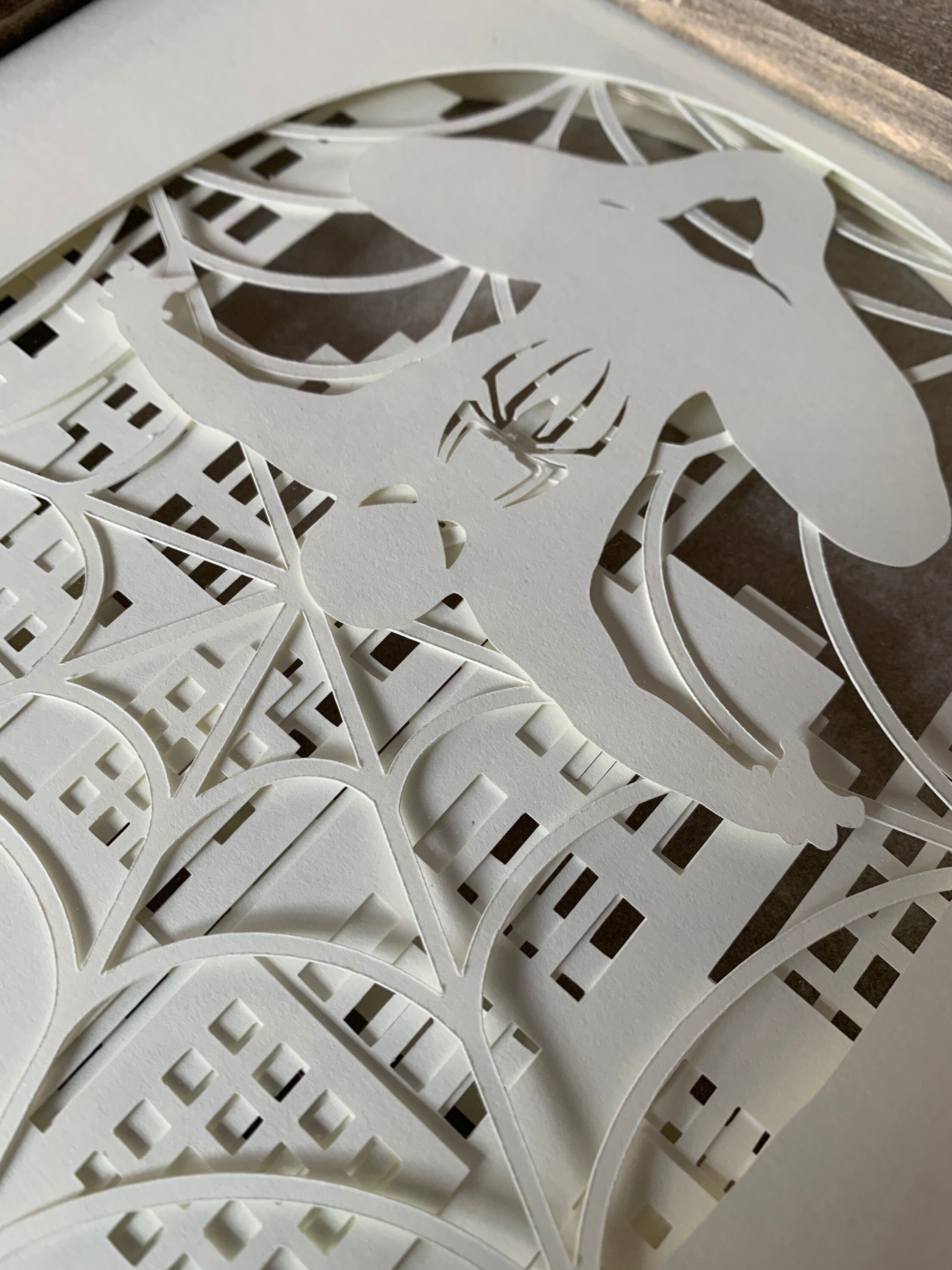 Spider-man Inspired / Marvel / 3D Light up Shadow Box Frame / LED Light ...