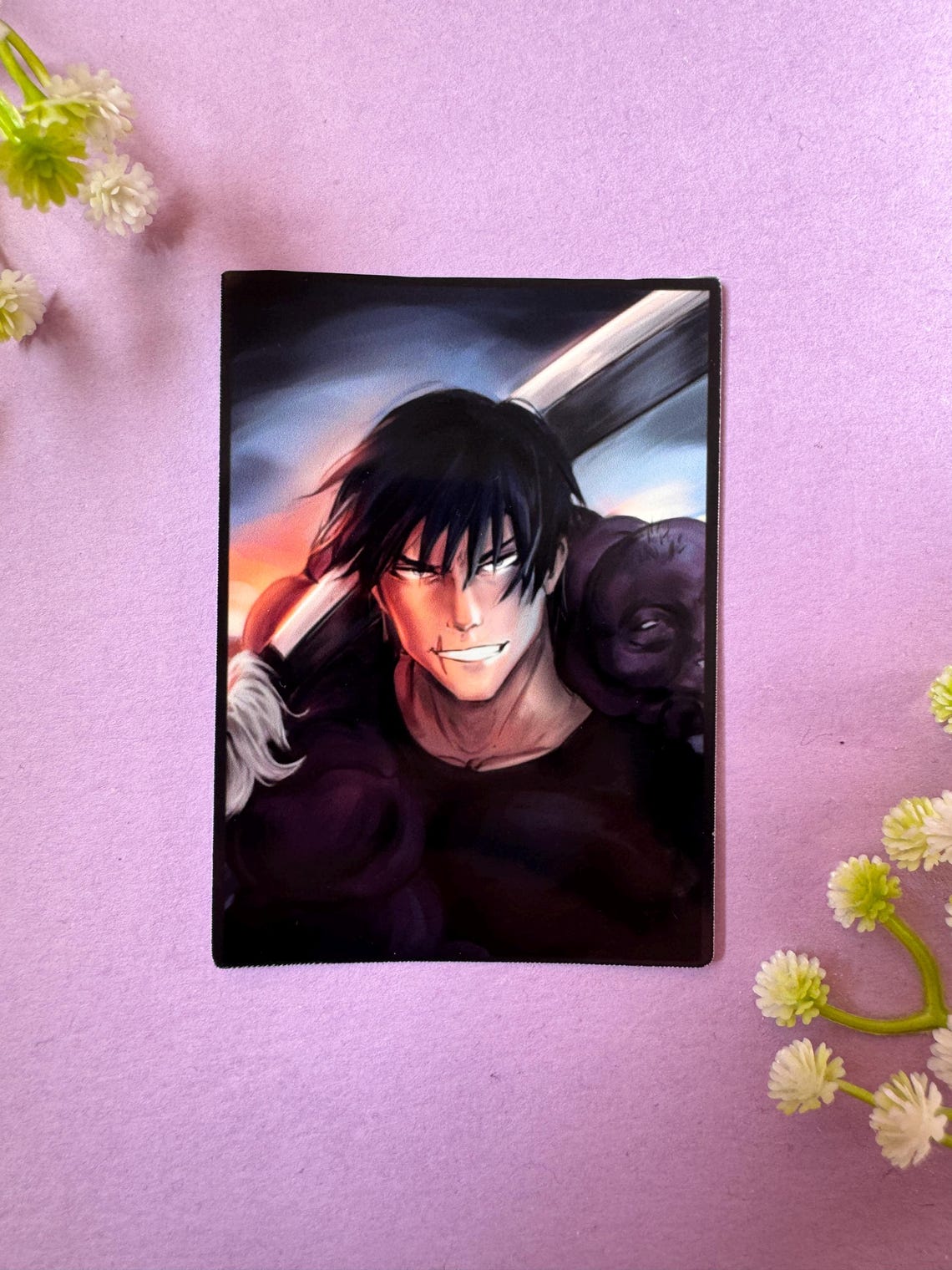 Jujutsu Kaisen - Toji Sticker 3.2in, Anime Fan Gift, Scratch Resistant ...