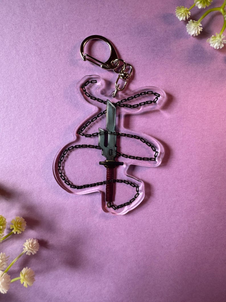 Toji's Inverted Spear of Heaven Keychain - Anime Gift - Etsy Australia