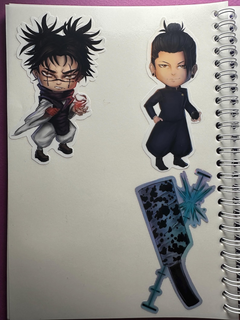 Chibi Choso Kamo - Holographic Sticker - Etsy