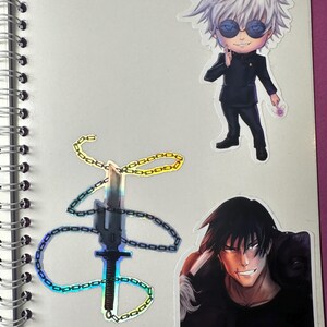 Jujutsu Kaisen - Toji Sticker 3.2in, Anime Fan Gift, Scratch Resistant ...