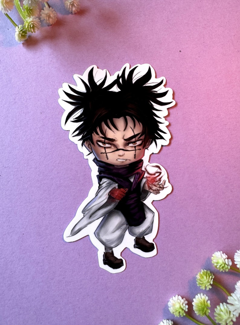 Jujutsu Kaisen - Chibi Choso Kamo - Holographic Sticker, Vinyl, Scratch ...