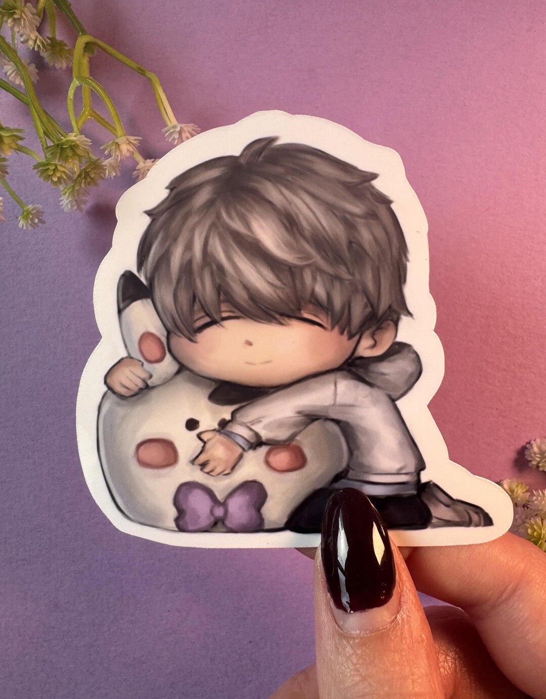 Love and Deepspace - Chibi Sleepy Xavier - Love and Deepspace Sticker ...