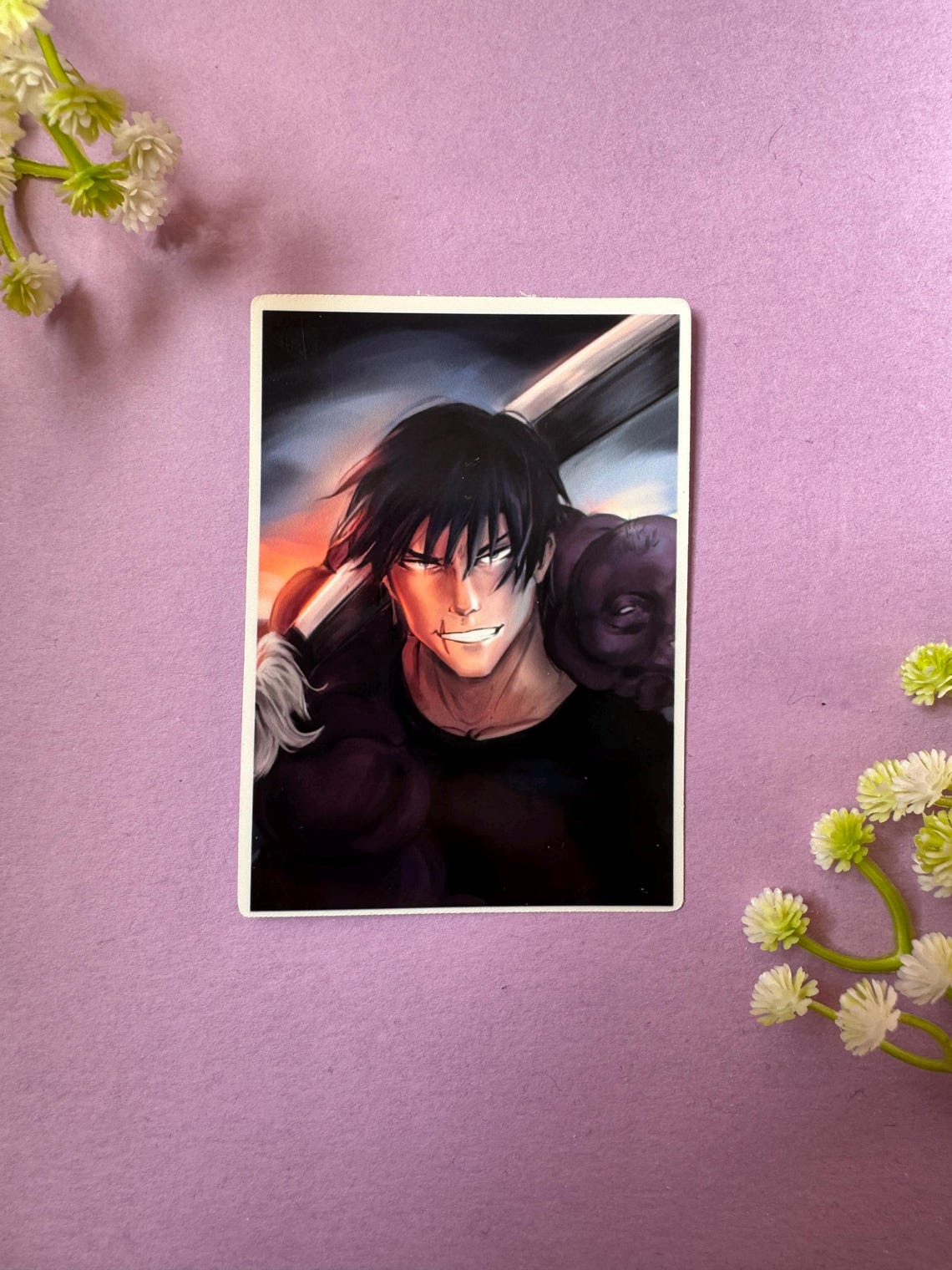 Jujutsu Kaisen Toji Sticker 3.2in, Anime Fan Gift, Scratch Resistant ...