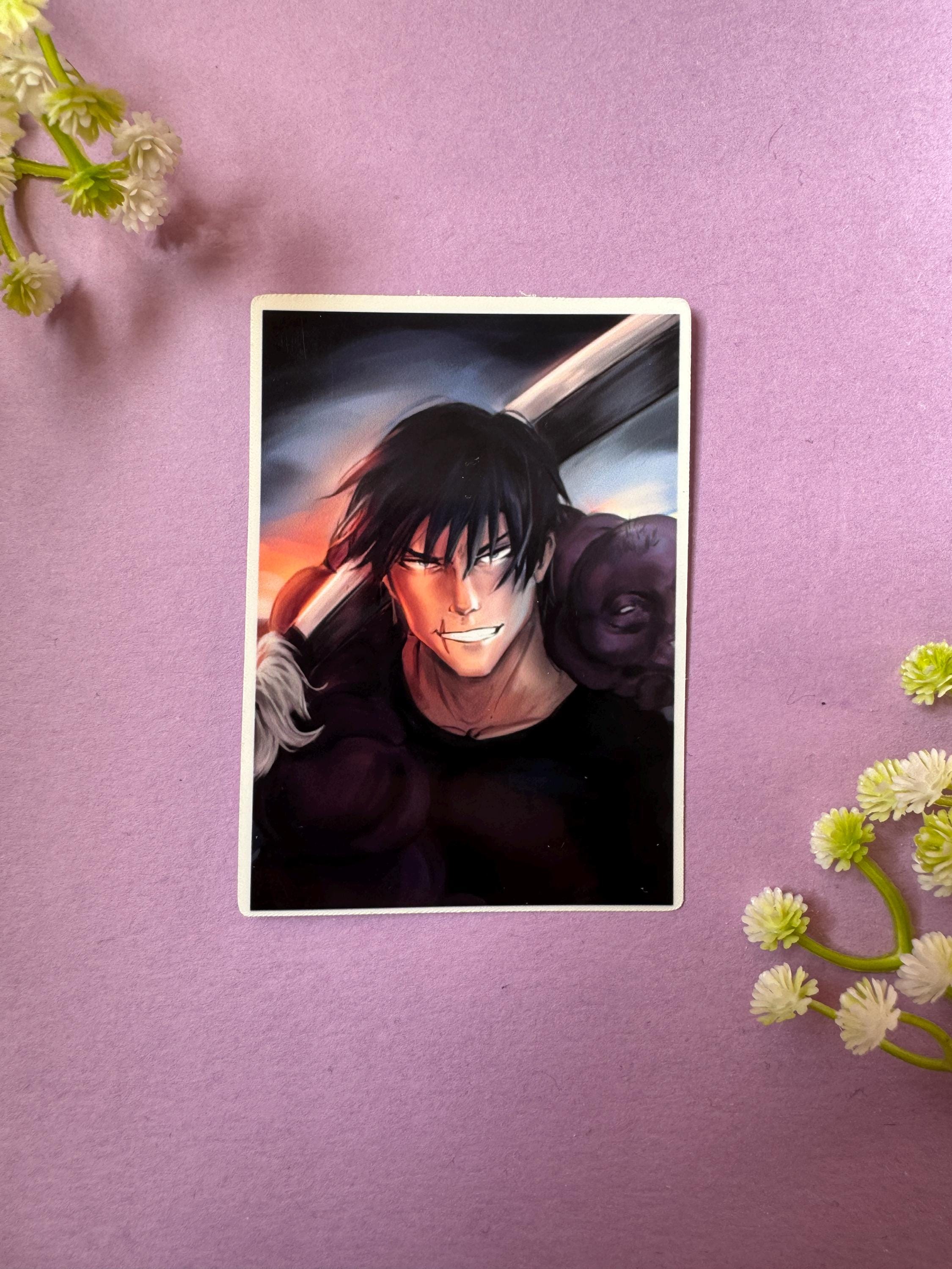 Jujutsu Kaisen - Toji Sticker 3.2in, Anime Fan Gift, Scratch Resistant ...