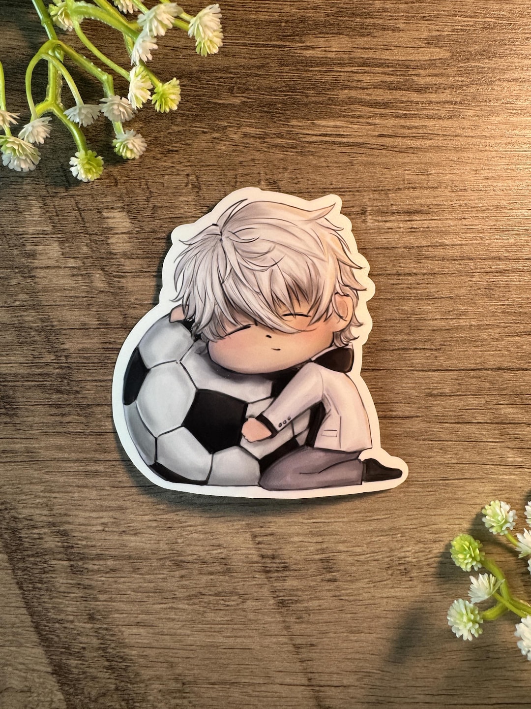 Chibi Nagi Sticker, Blue Lock, Anime Sticker, Anime Gift, Cute Chibi ...