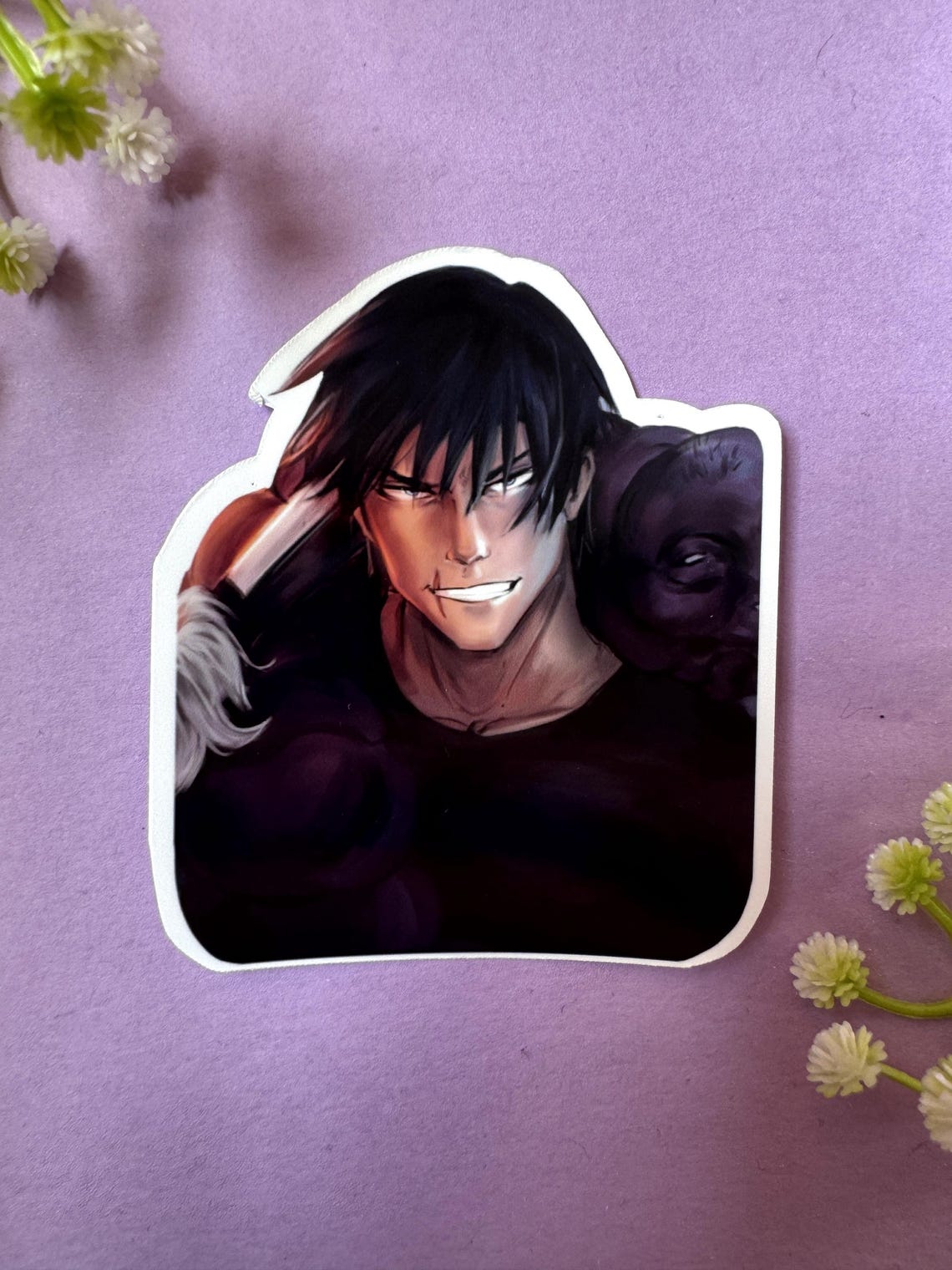 Jujutsu Kaisen - Toji Sticker 3.2in, Anime Fan Gift, Scratch Resistant ...