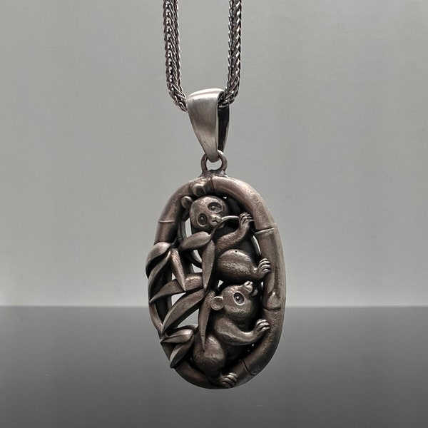 Panda Necklace - Etsy