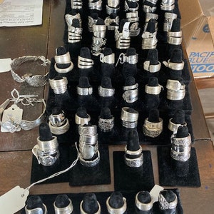 Adjustable Spoon Rings Stainless Steel Size 5 to 13 - Etsy