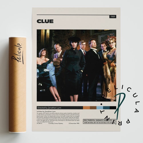 Clue Movie Newspaper Poster 11x17 Print - Etsy