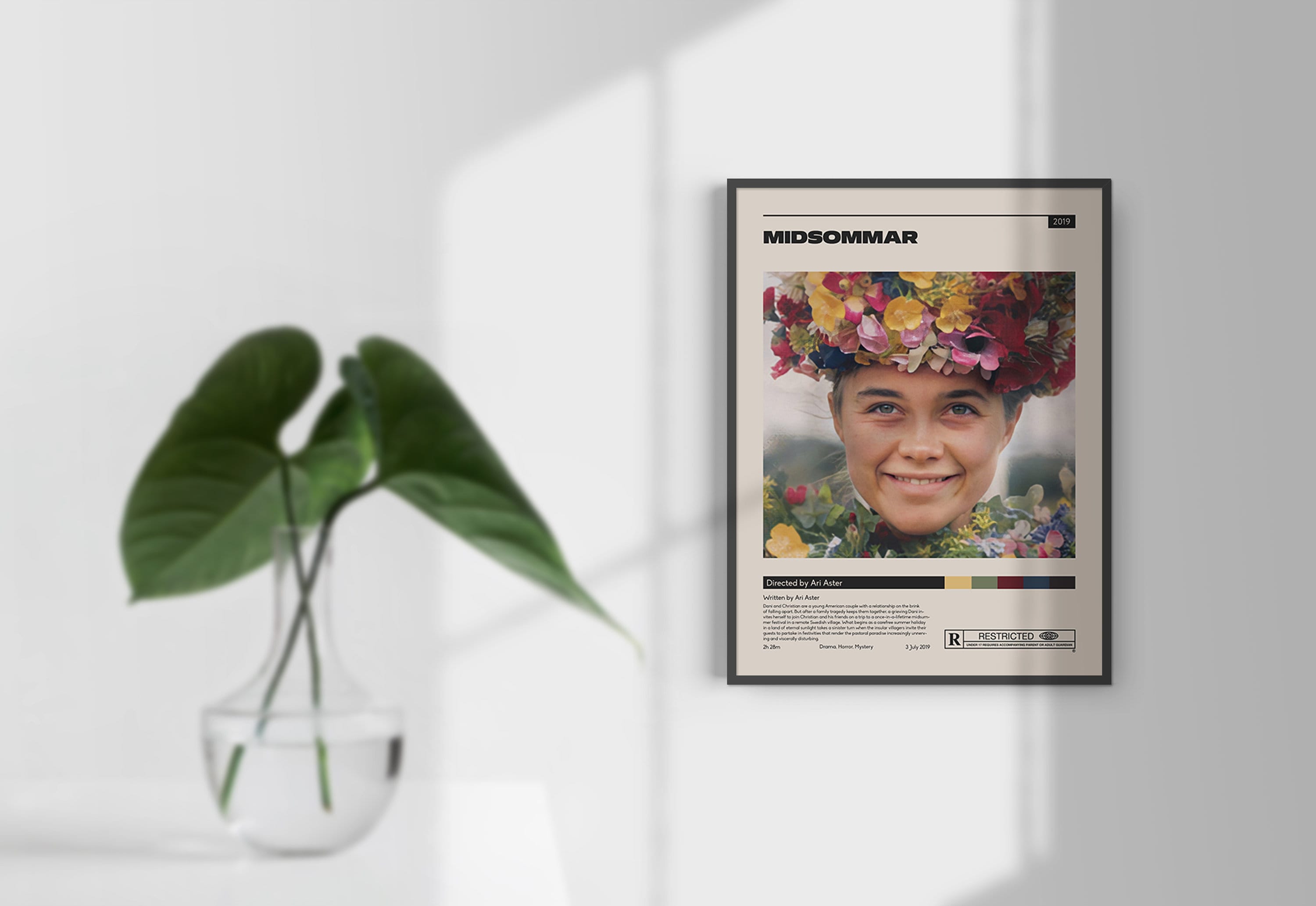 Midsommar | Ari Aster | Minimalist Movie Poster | Vintage