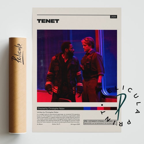 TENET Movie Script Christopher Nolan - Etsy