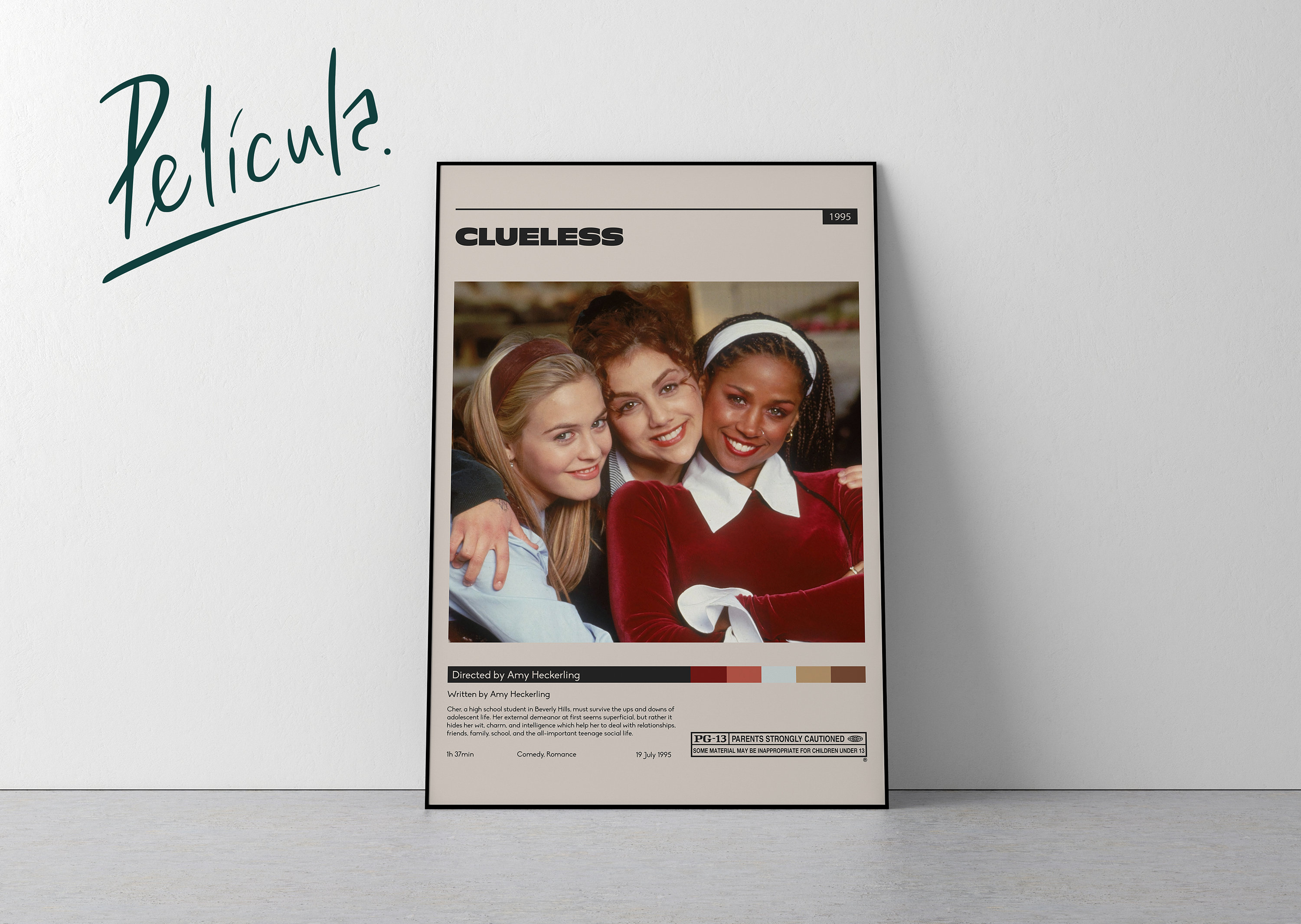 Art & Collectibles A4 A5 Clueless Poster Clueless Film 1995 Digitally ...