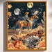 Space Cowgirl Cowboy Sci-fi Vintage Western Collage Cosmic Trails Retro ...