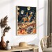 Space Cowgirl Cowboy Sci-fi Vintage Western Collage Cosmic Trails Retro ...