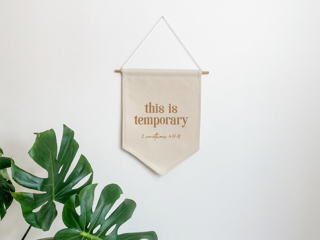 This is Temporary Canvas Banner, 2 Corinthians 4:17-18, Infertility ...