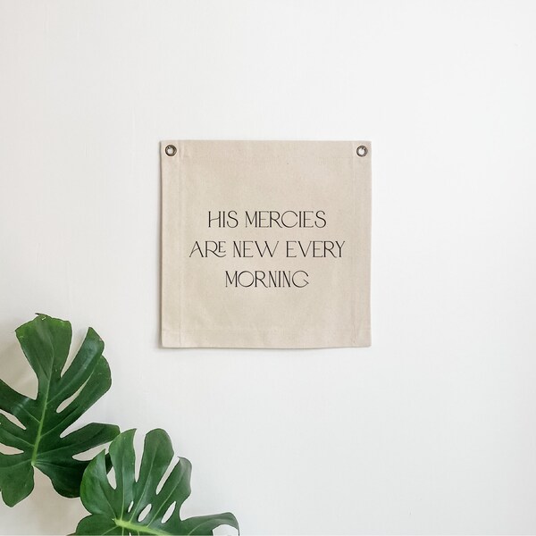 His Mercies Are New - Etsy