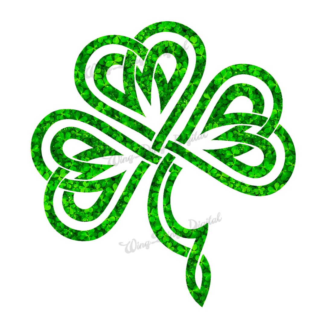 Celtic Shamrock SVG, Celtic Clover, Irish Graphic, St Pattys Day, Irish ...