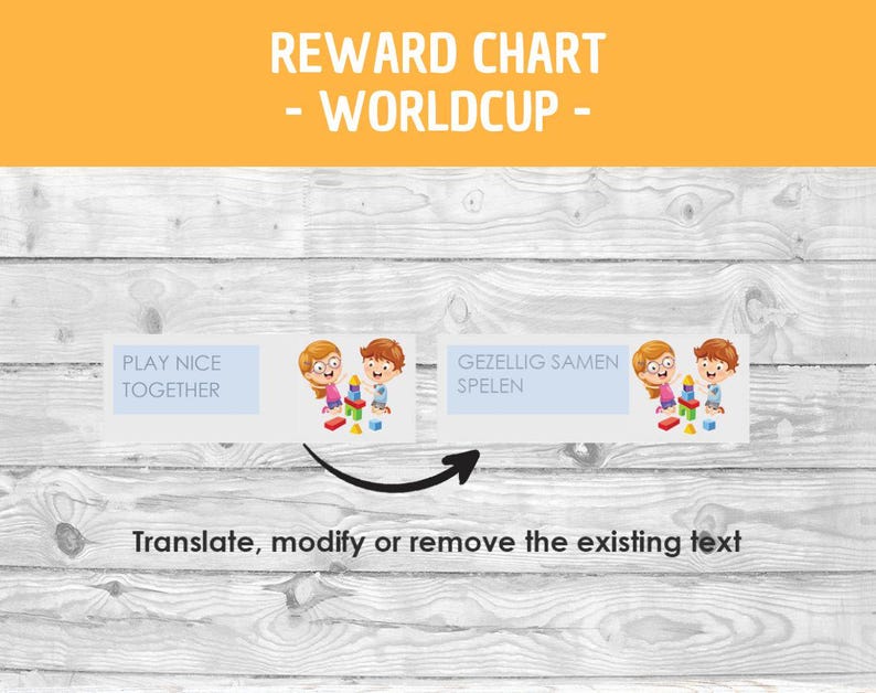Champion Reward Chart for Kids - Digital and Text Editable - Etsy Australia