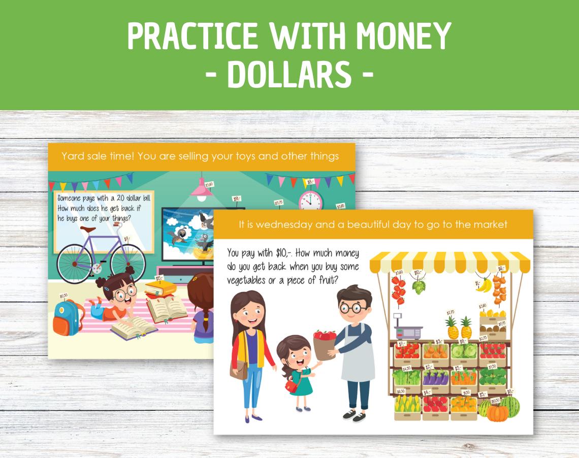 Printable Play Money for Kids - Practice Money Skills With Realistic ...