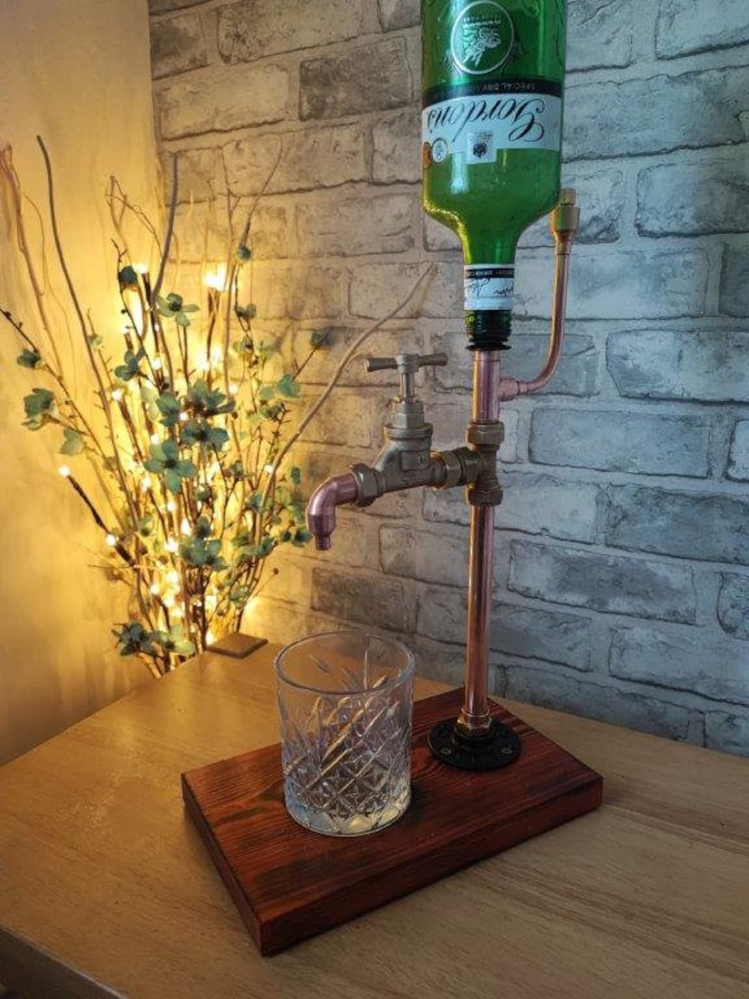 Unique Copper Pipe Drinks Dispenser: Ideal 7th Wedding Anniversary Gift ...
