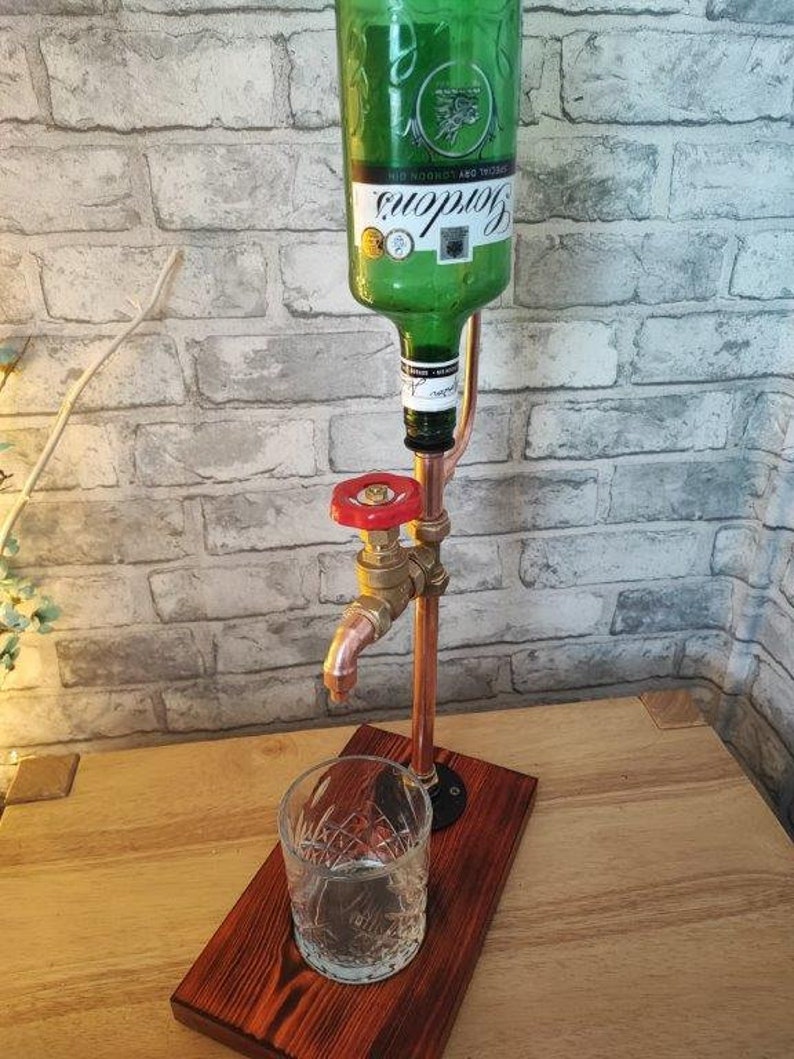 Unique Copper Pipe Drinks Dispenser: Ideal 7th Wedding Anniversary Gift ...
