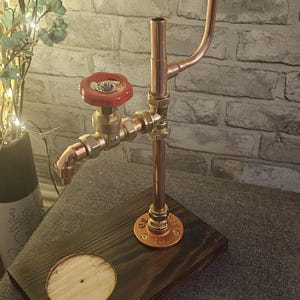 Unique Copper Pipe Drinks Dispenser: Ideal 7th Wedding Anniversary Gift ...
