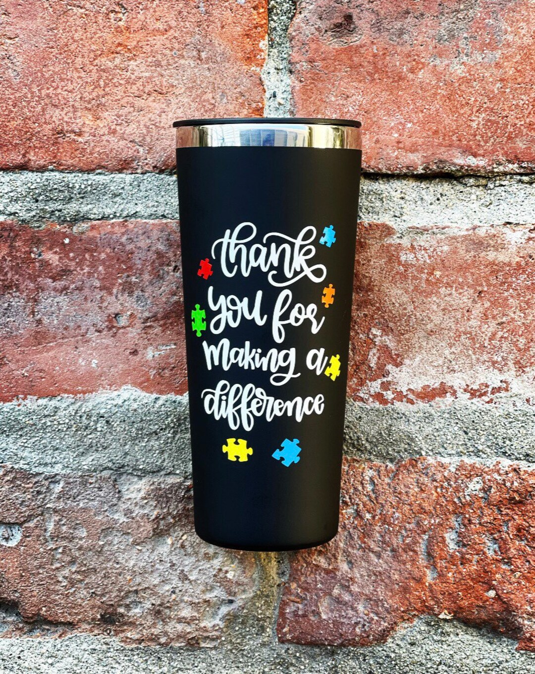 Thank You for Making a Difference Tumbler - Etsy