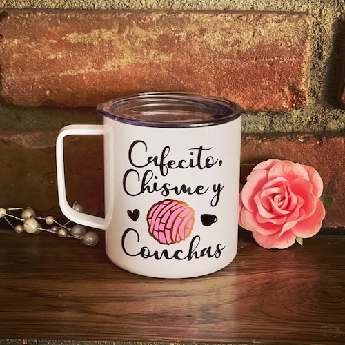 Chismosa Coffee Mug Café Conchas Y Chisme Coffee Mug - Etsy