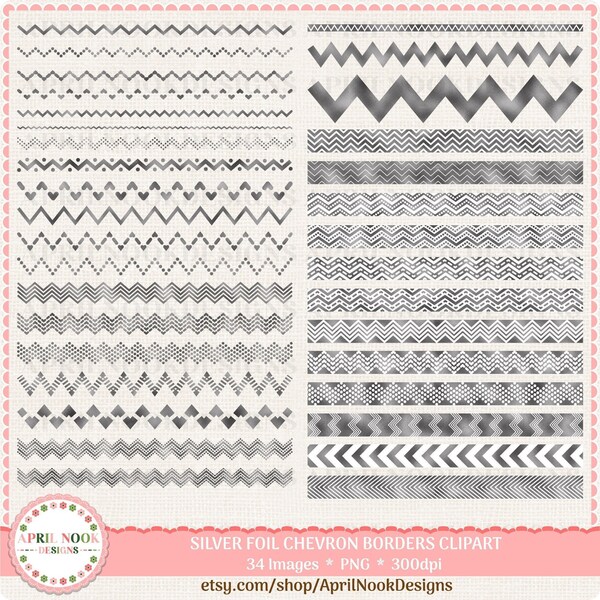 Chevron Border - Etsy