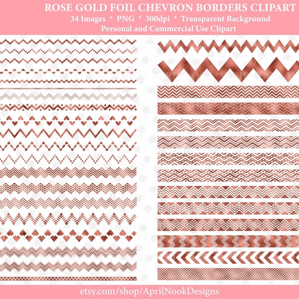 Chevron Borders - Etsy