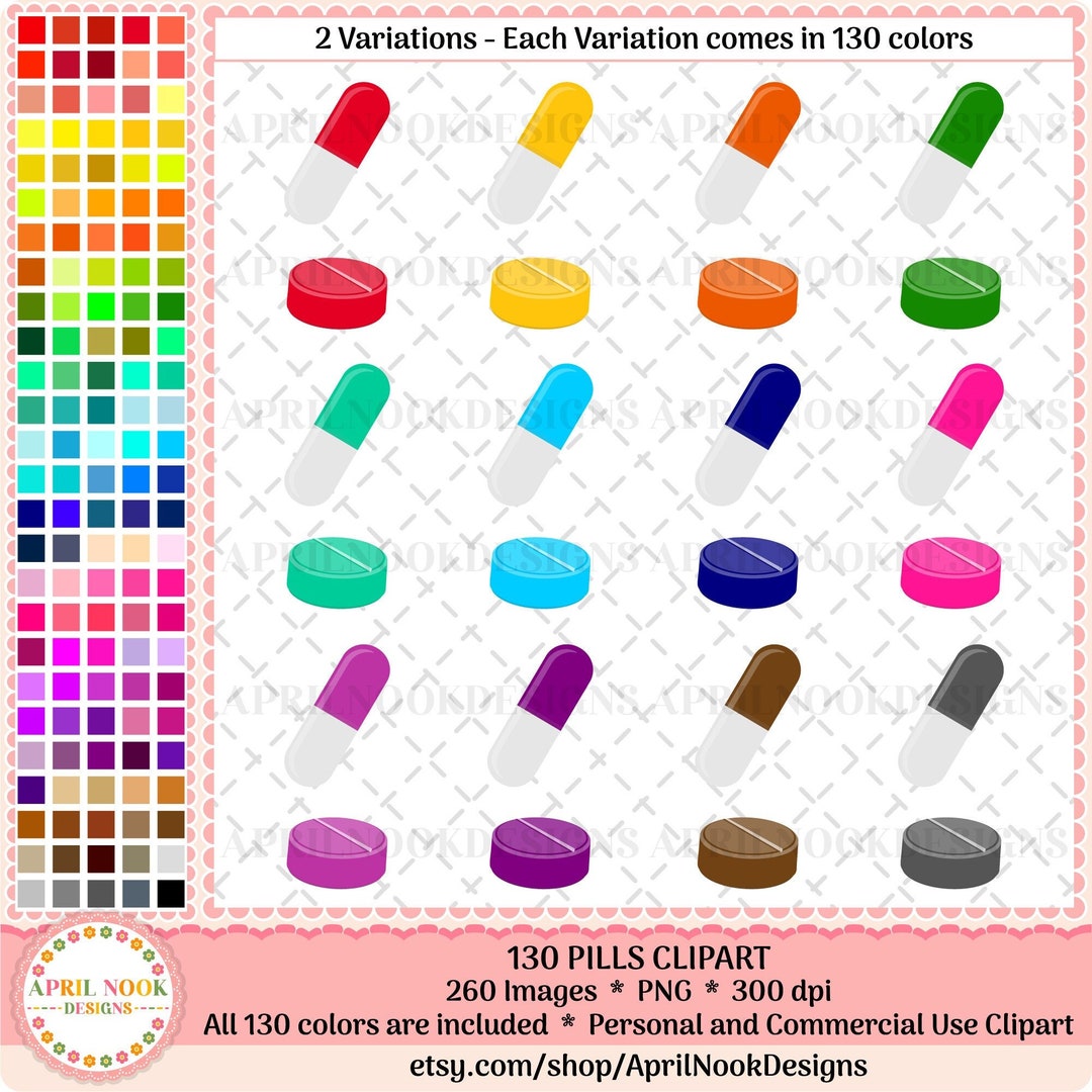 130 Pills Clipart Medicine Clipart Doctor Clipart Pill Tracker Hospital ...