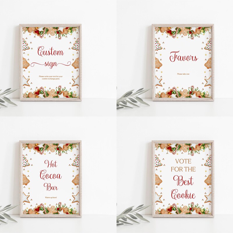 Cookie Bar Signs - Etsy