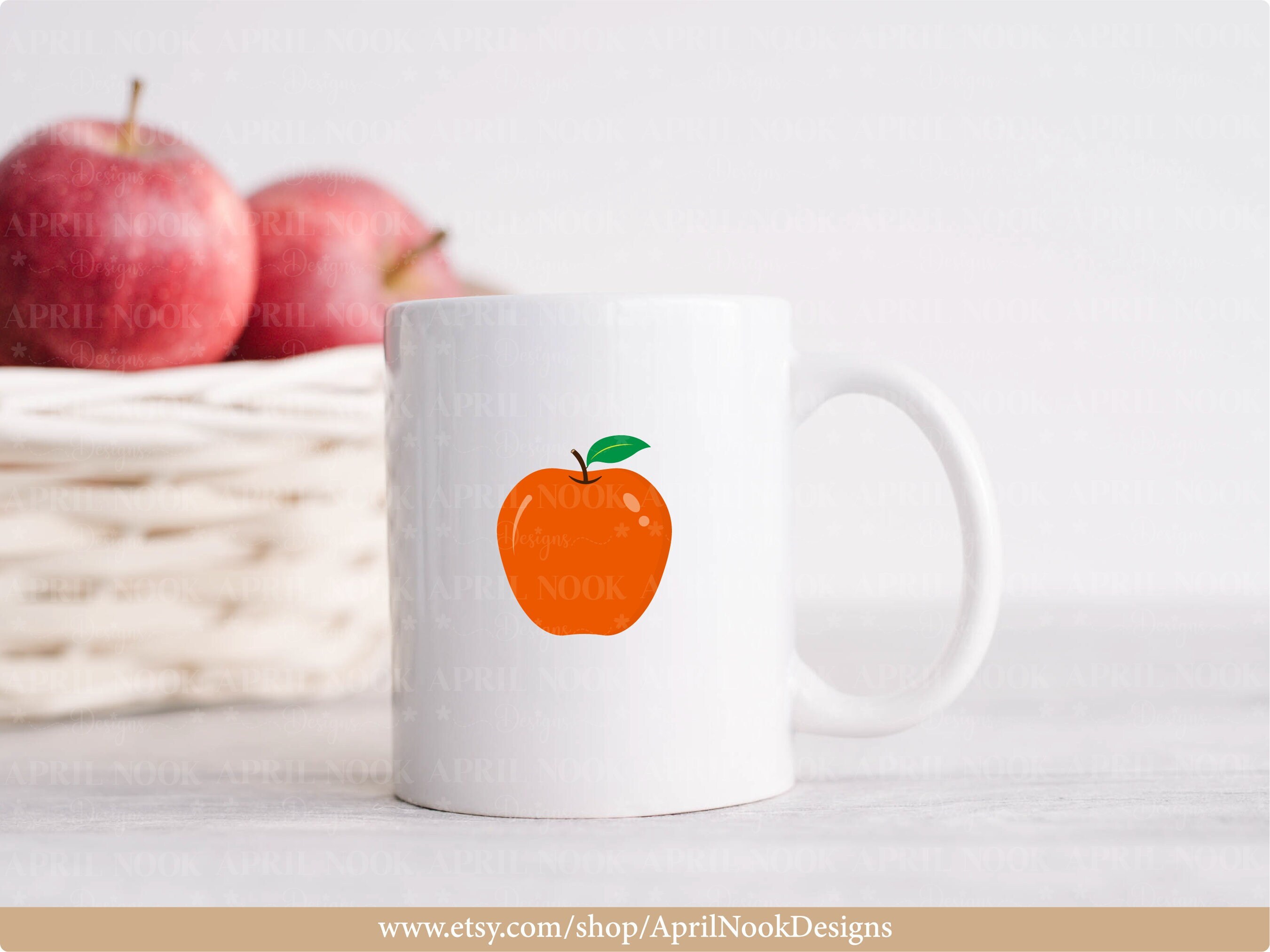 130 Apples Clipart-fall Fruit Clipart-school & Teacher Png-printable ...