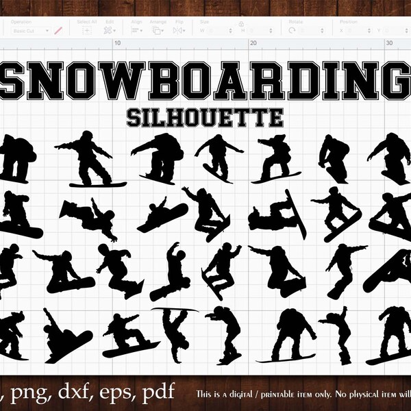 Snowboarding - Etsy