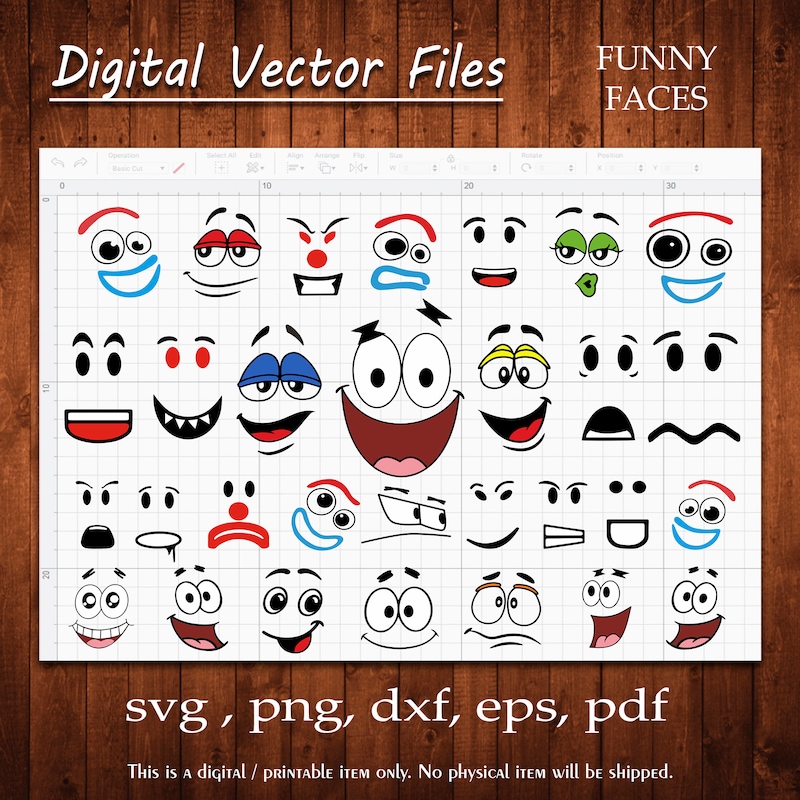 Roblox Face Decal - Etsy